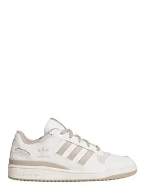 Adidas Forum Low Cl Shoes - Cloud White / Trace Khaki / Cream White