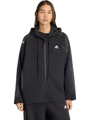Adidas Teamgeist Rhinestone Track Top - Black