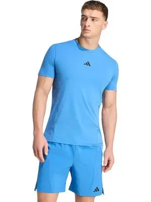 Adidas Designed For Training Workout Tee - Ray Blue