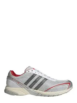 Adidas Adizero Adios Og Shoes - Silver Metallic / Core Black / Better Scarlet
