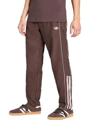 Adidas Half Stripes Track Pants - Aurora Coffee