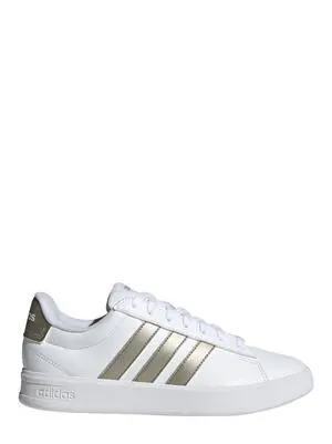 Adidas Grand Court 3.0 Sneakers - Cloud White / Cyber Metallic / Cloud White