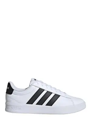 Adidas Grand Court Shoes - Cloud White / Core Black / Cloud White