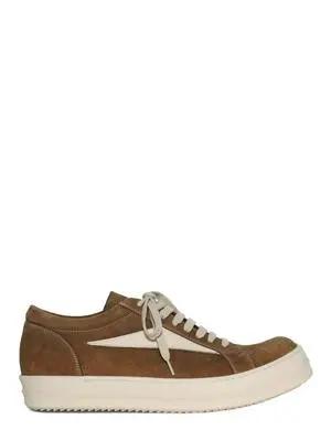 Rick Owens Temple Vintage Sneakers - Brown