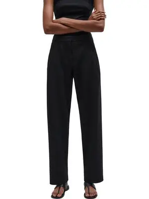ME+EM Tapered Trousers - Black