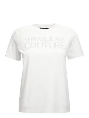 Versace Jersey Stretch Tee - White