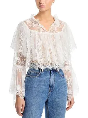 Sea Holden Lace Blouse - White