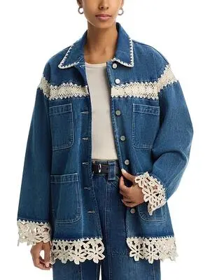 Sea Stasia Denim Jacket - Blue