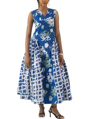 BUSAYO Iseoluwa Dress - Blue