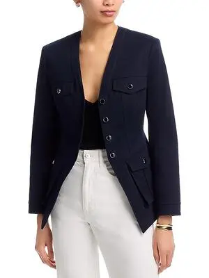 Veronica Beard Pendle Dickey Jacket - Navy