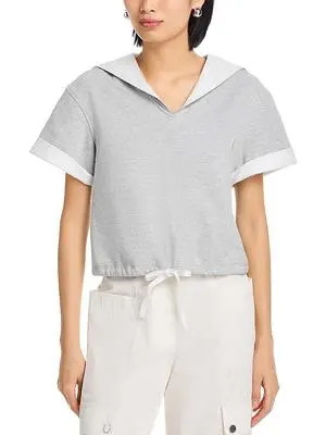 3.1 PHILLIP LIM French Terry Sailor Top