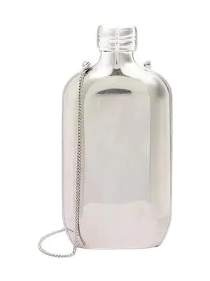 Calvin Klein Bottle Shaped Clutch Bag - Silver