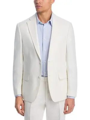 Vince Slim-fit Linen Suit Jacket - White