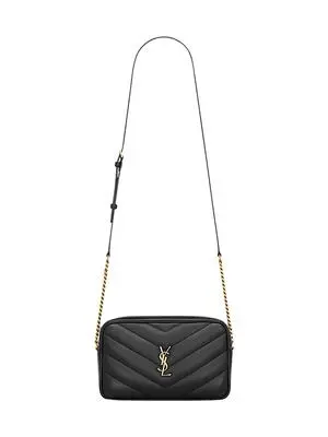 Saint Laurent Loulou Camera Bag - Black