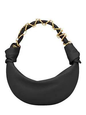 Saint Laurent Amalia Mini Hobo Bag - Black