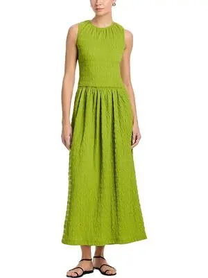 Proenza Schouler White Label Zoira Textured Dress Apple