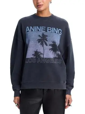 ANINE BING Anine Bing Miles Graphic Sweatshirt