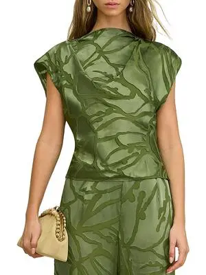 Cult Gaia Monette Top - Deep Pasture