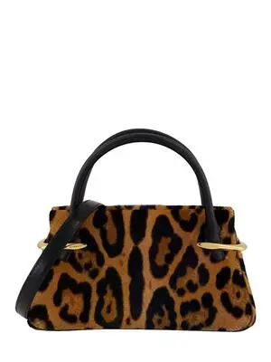 Givenchy Animal-print Leather Tote - Neutrals
