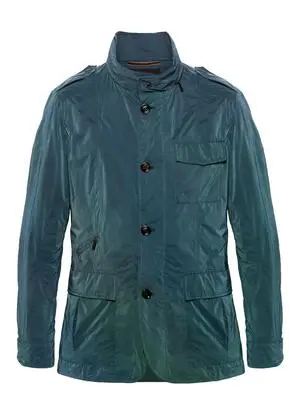 MOORER Porto-os Military Jacket - Blue