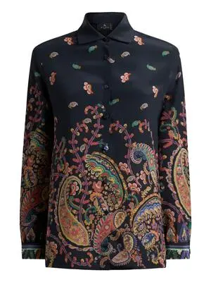 Etro Floral Paisley Print Shirt - Multicolour