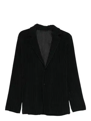 Issey Miyake Pleated Jacket - Black