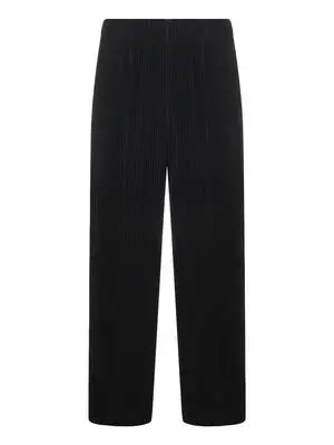 Issey Miyake Pleated Trousers - Black