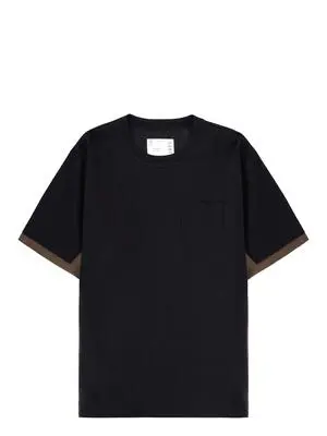 Sacai Typewriter" T-shirt - Blue