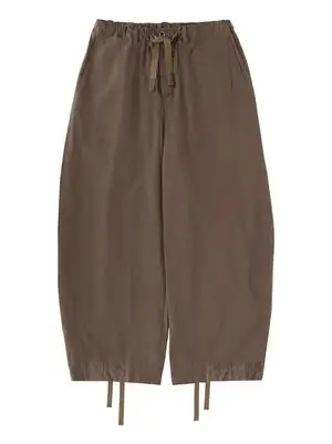 Sacai Wide-leg Pants - Brown