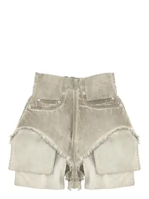 Rick Owens Dirt Shorts - Beige