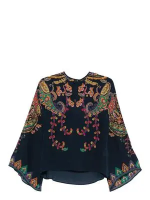 Etro Floral Paisley Print Blouse - Multicolour