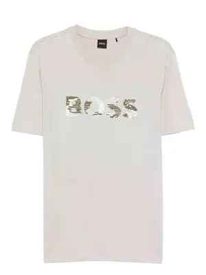 BOSS Logo T-shirt - Grey
