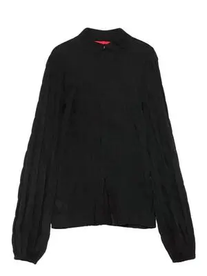 THELATEST Dalila Textured Blouse - Black