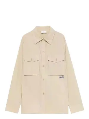 P.a.r.o.s.h Chest-Pocket Shirt Neutrals