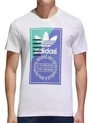 Adidas Graphic-print T-shirt - White