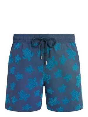 Vilebrequin Printed Drawstring Shorts - Blue