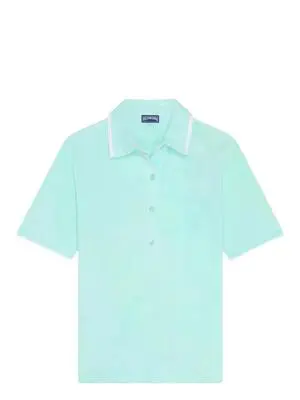 Vilebrequin Collared Polo Shirt With Embroidery - Blue