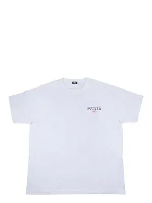 Kith Eiffel-cafe Logo T-shirt - White