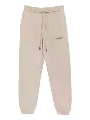Off-White Drawstring Track Pants - Neutrals