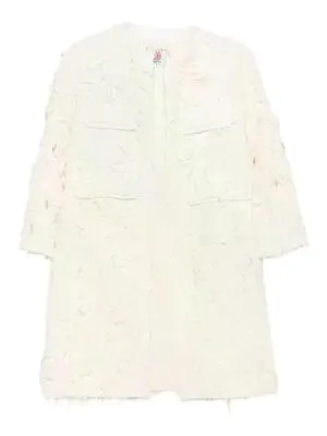 BYE Open-front Coat - Neutrals