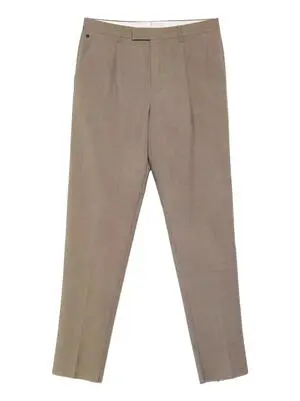 GTA Silvio Pleated Trousers - Neutrals
