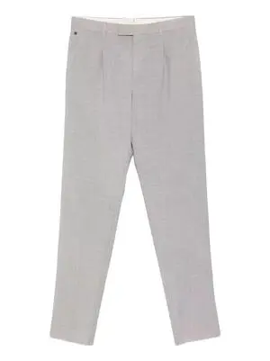 GTA Silvio Pleated Trousers - Grey