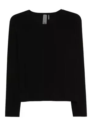 Norma Kamali Long-sleeve T-shirt - Black