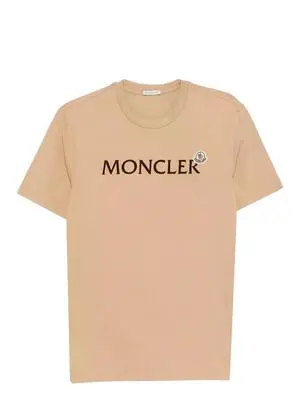 Moncler Logo T-shirt - Brown
