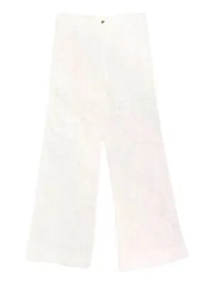 MAJE Floral Lace Trousers