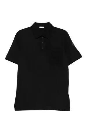 Moncler Pocket Polo Shirt - Black