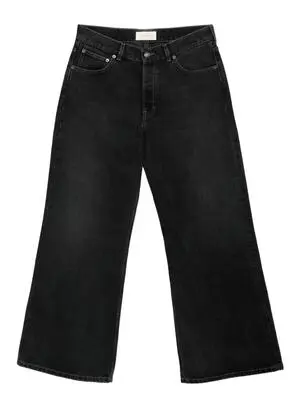 JEANERICA Gion Wide Leg Jeans - Black