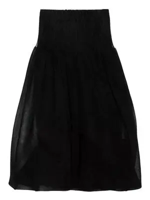 CFCL Pleated Midi Skirt - Black