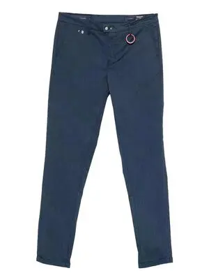 TRAMAROSSA Trousers With Ring Detail - Blue
