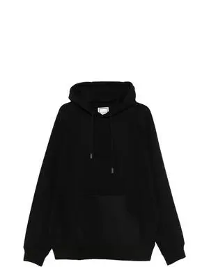 WOOYOUNGMI Logo Patch Hoodie - Black